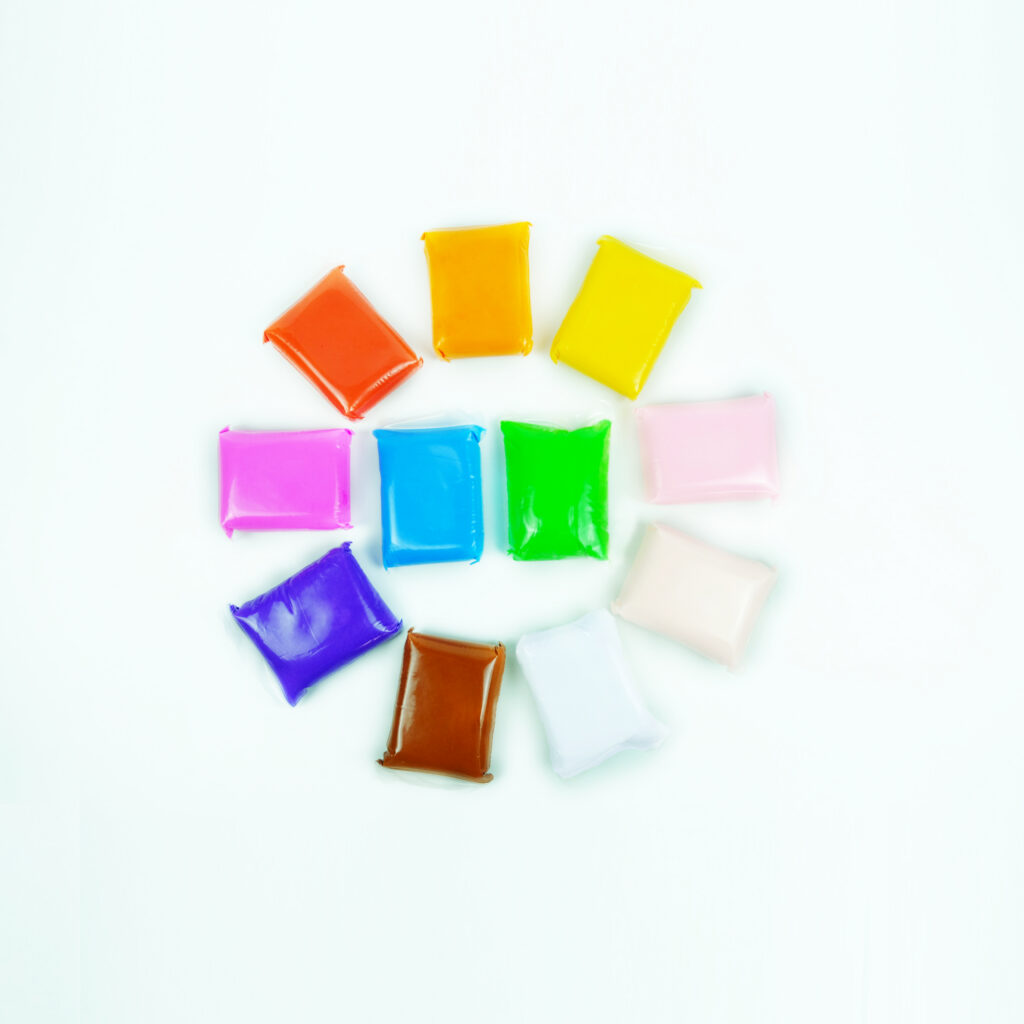 12 Colors intelligent light plasticine clay ,super light air dry soft ...