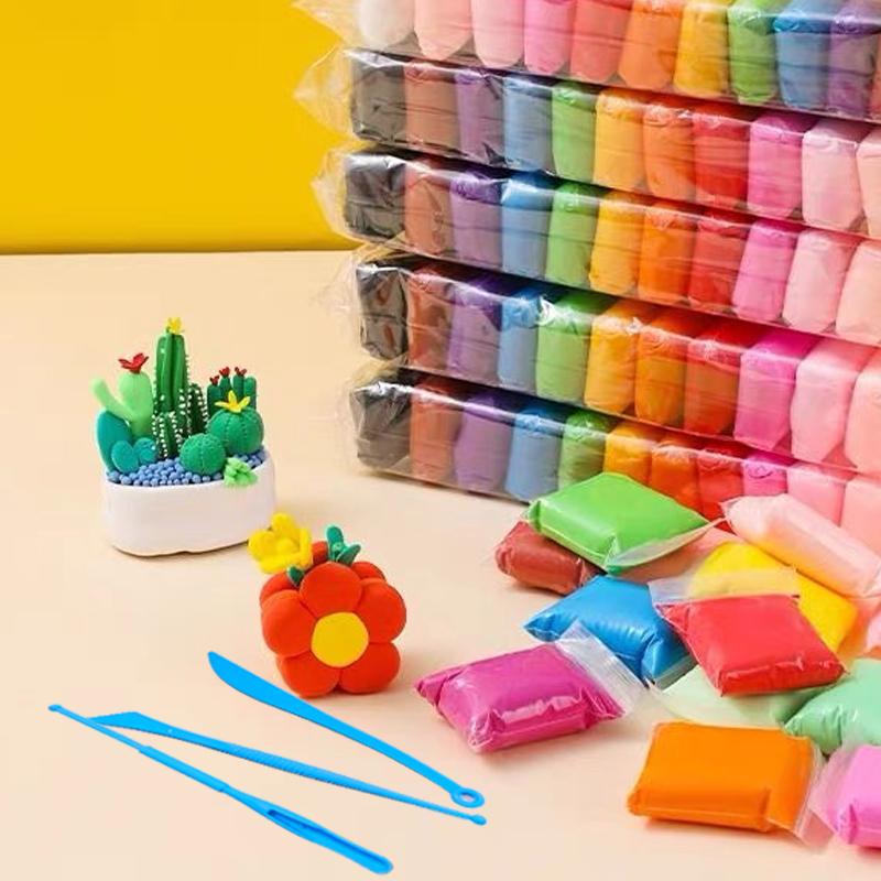 Ultra Light clay 36 Colours Air Dry Clay With Tools - CUSTOM SAFETY ...